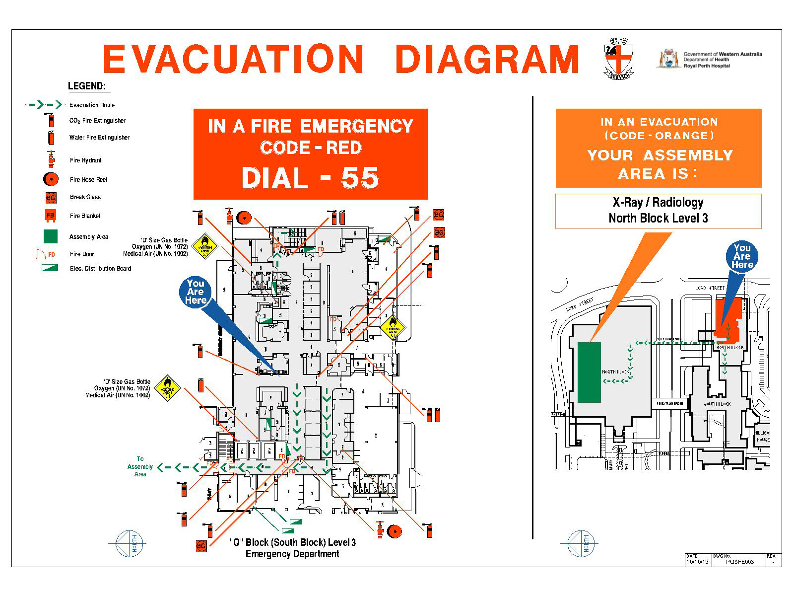 Emergency Evacuation Diagrams - Perth Cadcentre